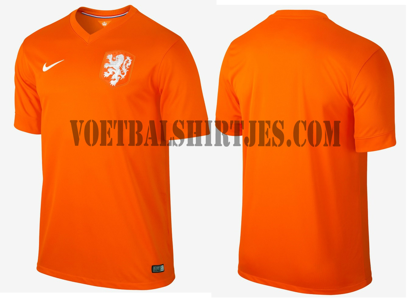 Nederlands Elftal thuisshirt 2014/2015 - Voetbalshirtjes.com