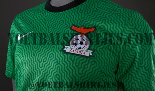 Zambia home kit 2014/2015 - Voetbalshirtjes.com