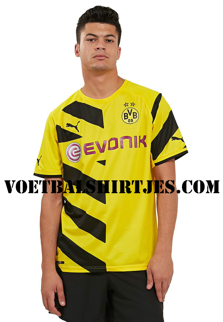 Borussia Dortmund thuisshirt 2014/2015 - Voetbalshirtjes.com