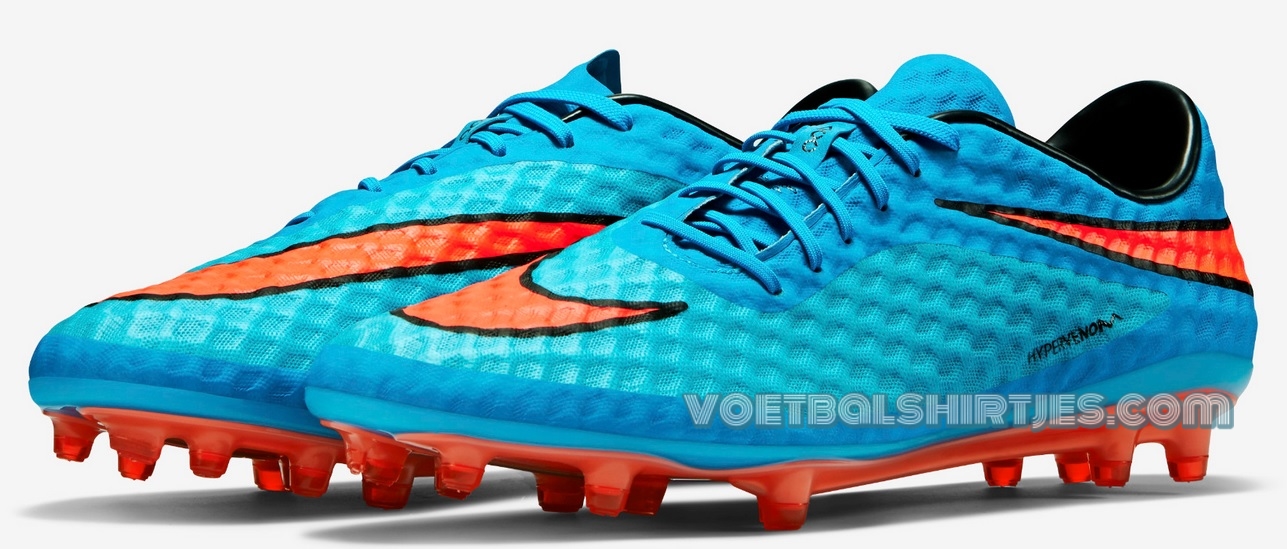 Nike Hypervenom Phantom FG Clear Water/Blue Lagoon/Total Crimson ...