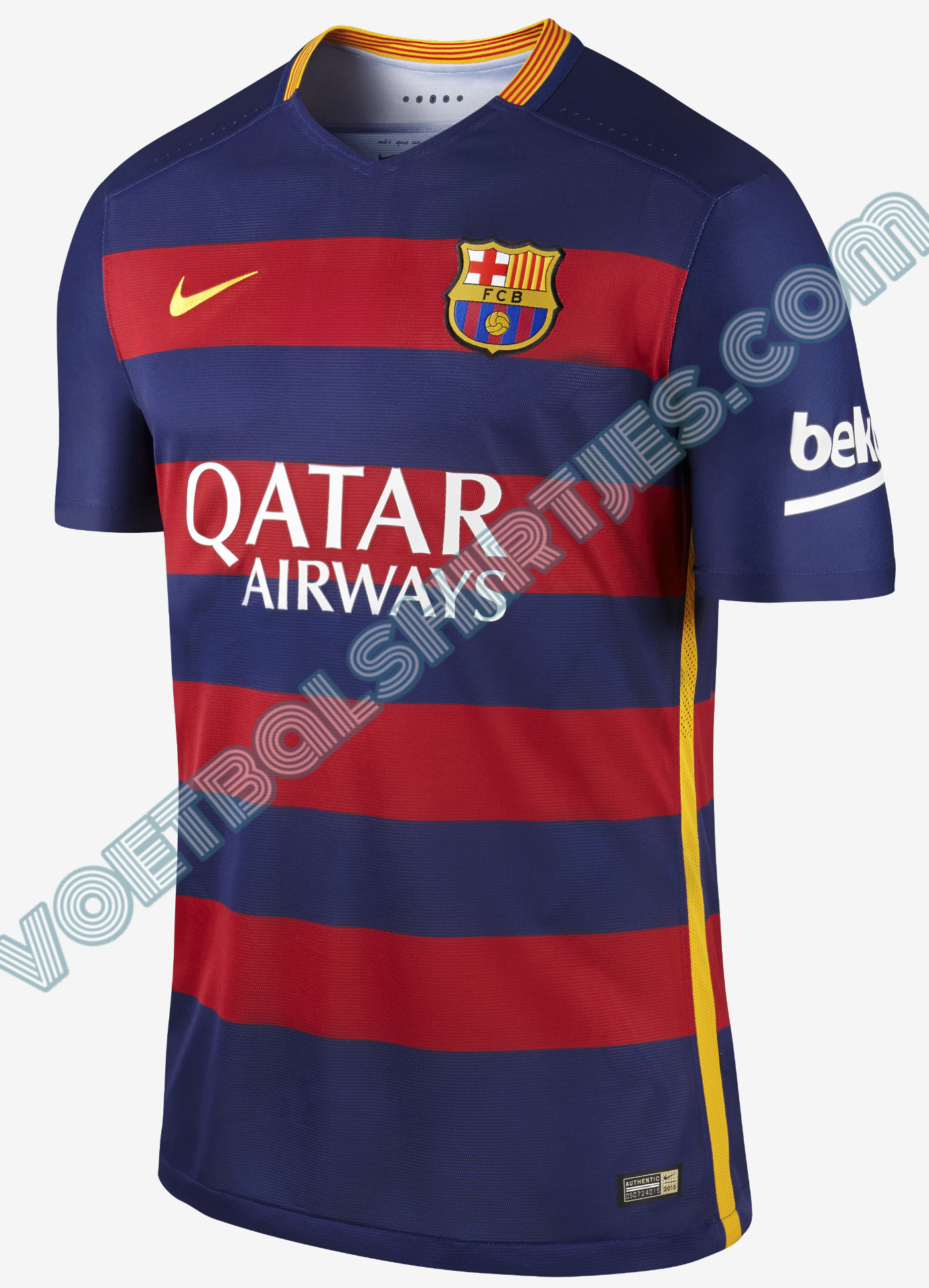 FC Barcelona thuisshirt 15/16 - Barcelona shirt 2016