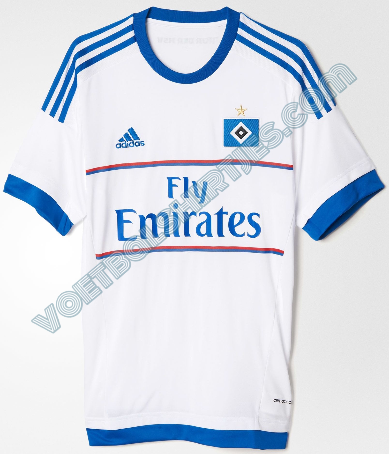 HSV thuisshirt 2015/2016 - Hamburg SV trikot 15/16