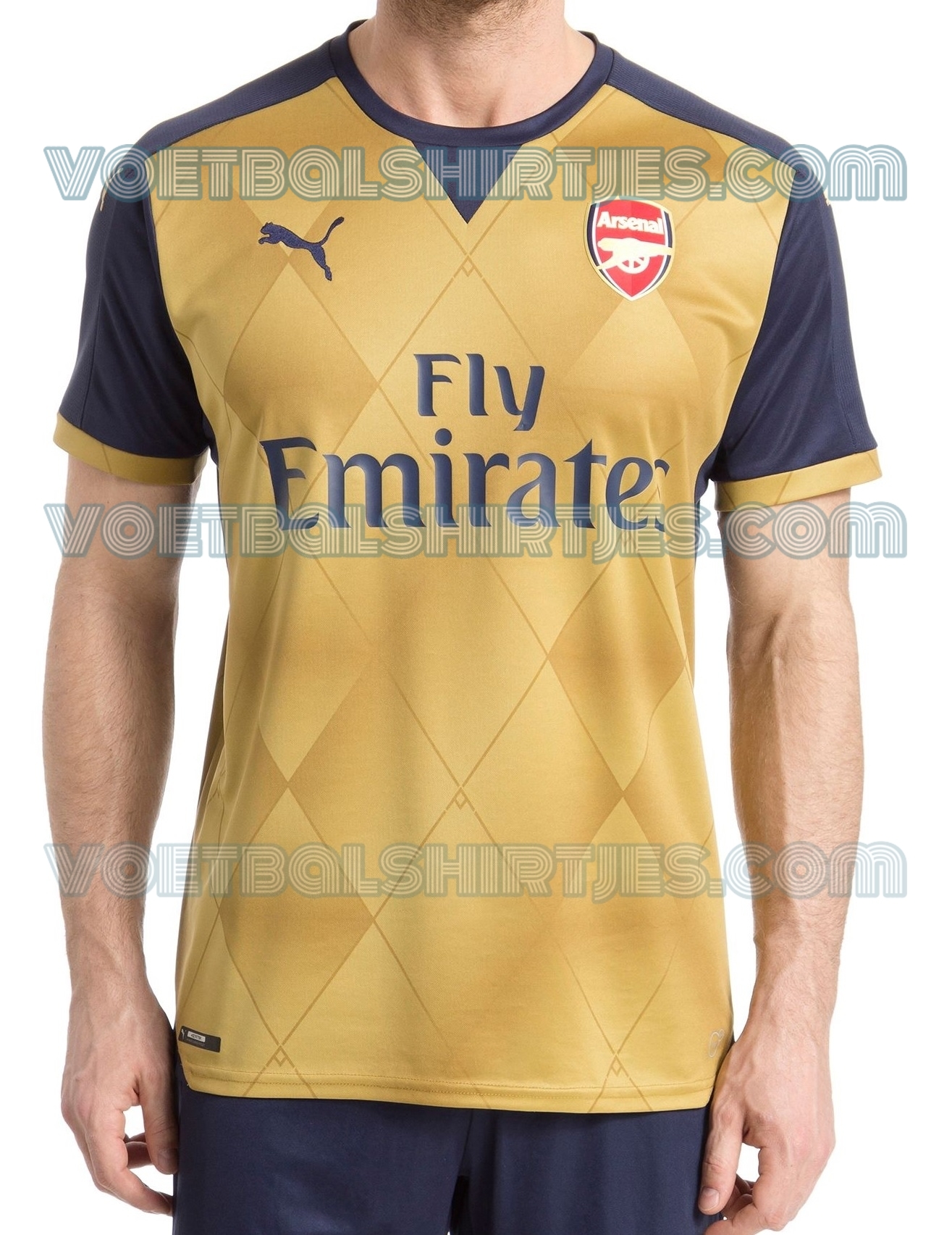 Arsenal uitshirt 15/16 - Arsenal away kit 2016