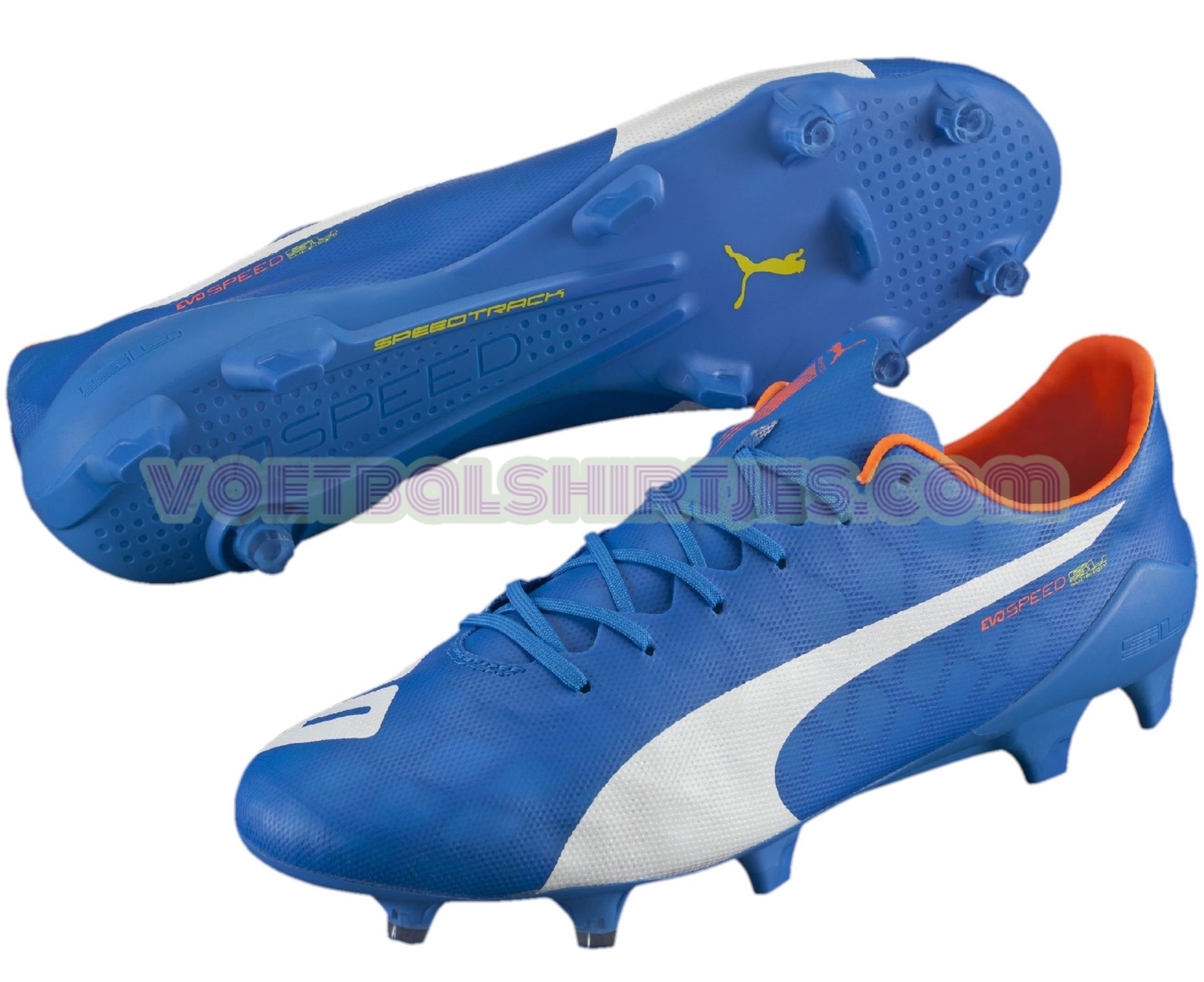 Puma evoSPEED SL electric blue - Puma voetbalschoenen