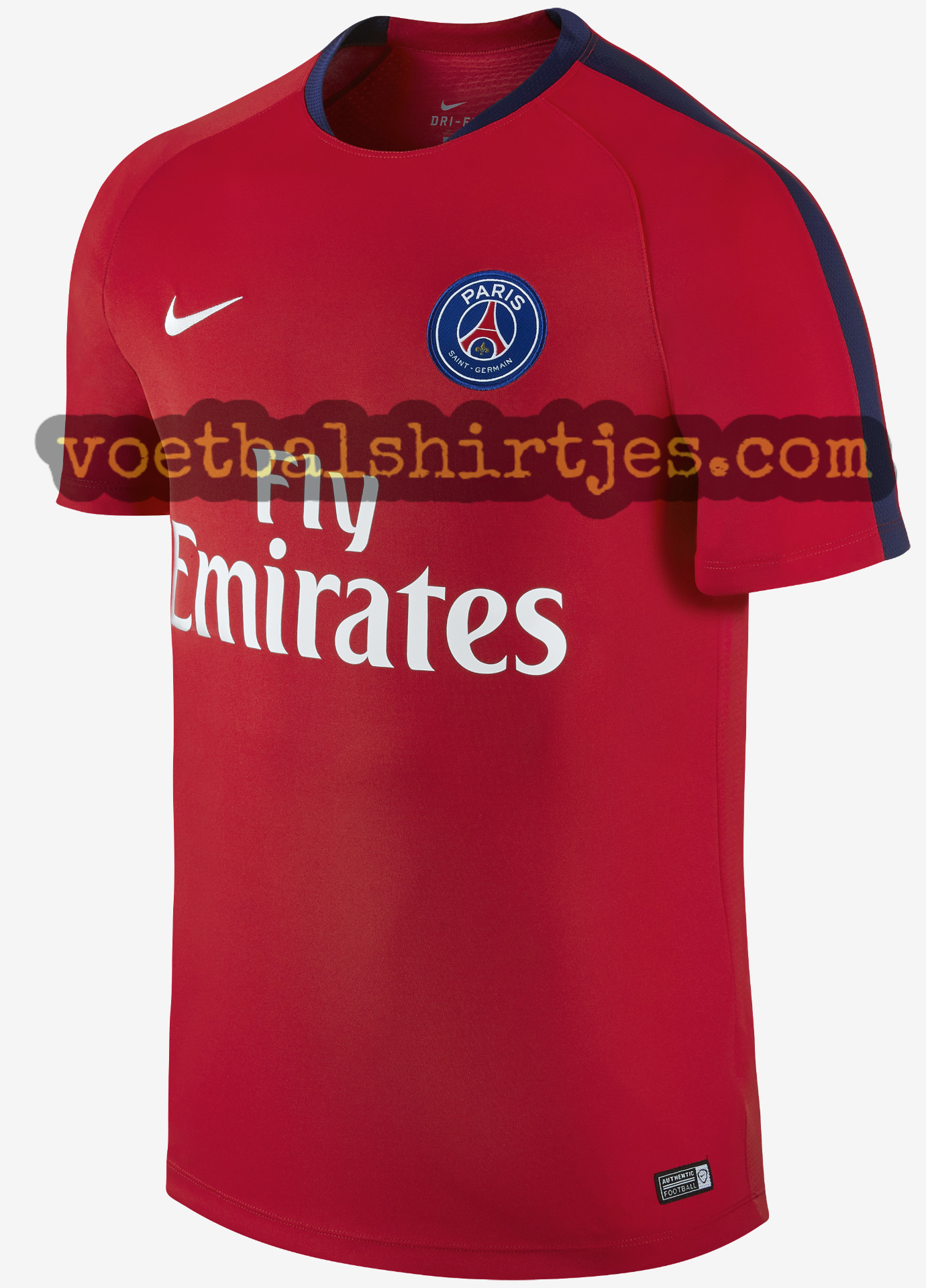 PSG trainingsshirt 2016 - MAILLOT PSG TRAINING 15/16
