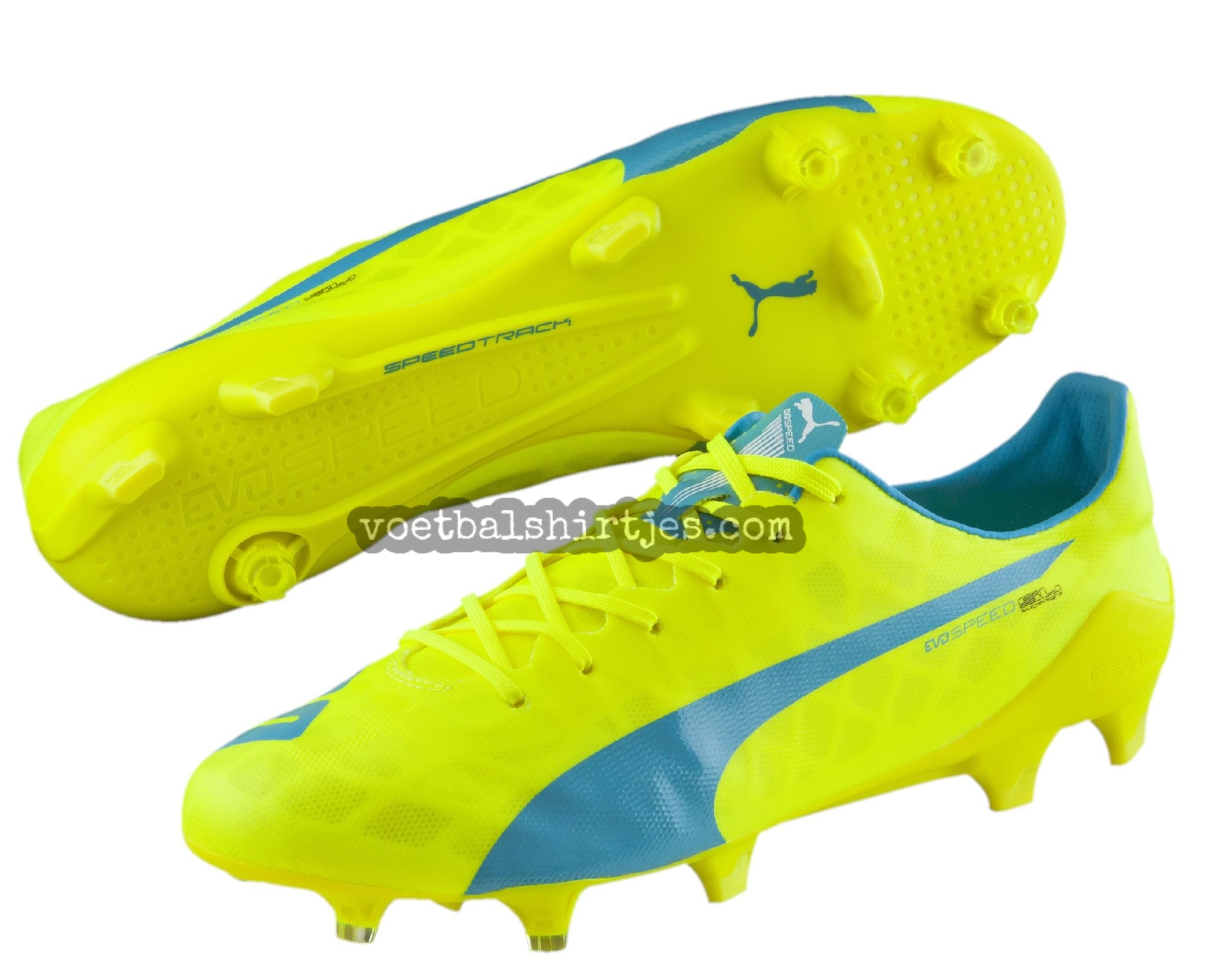 Puma evoSPEED SL Safety Yellow voetbalschoenen 2016