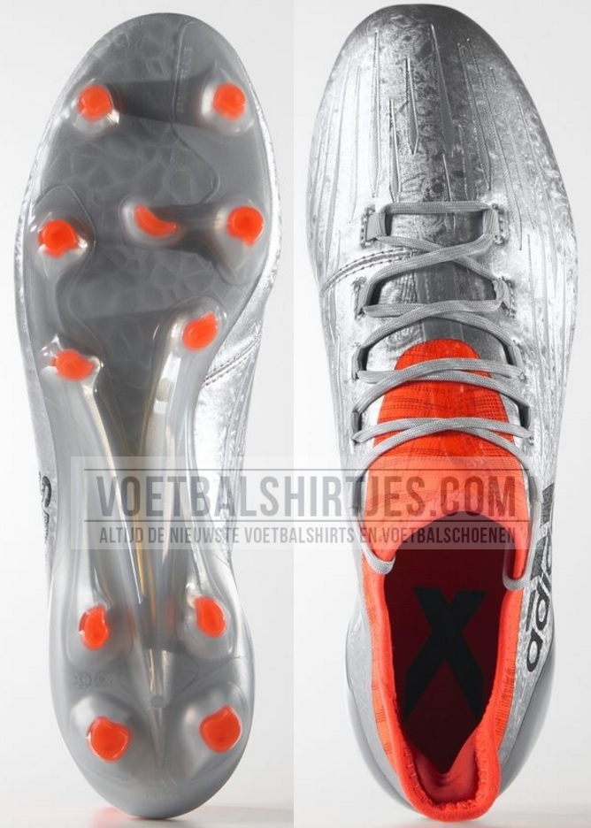 Adidas X 16.1 Silver Metallic - X16 voetbalschoenen Euro 2016