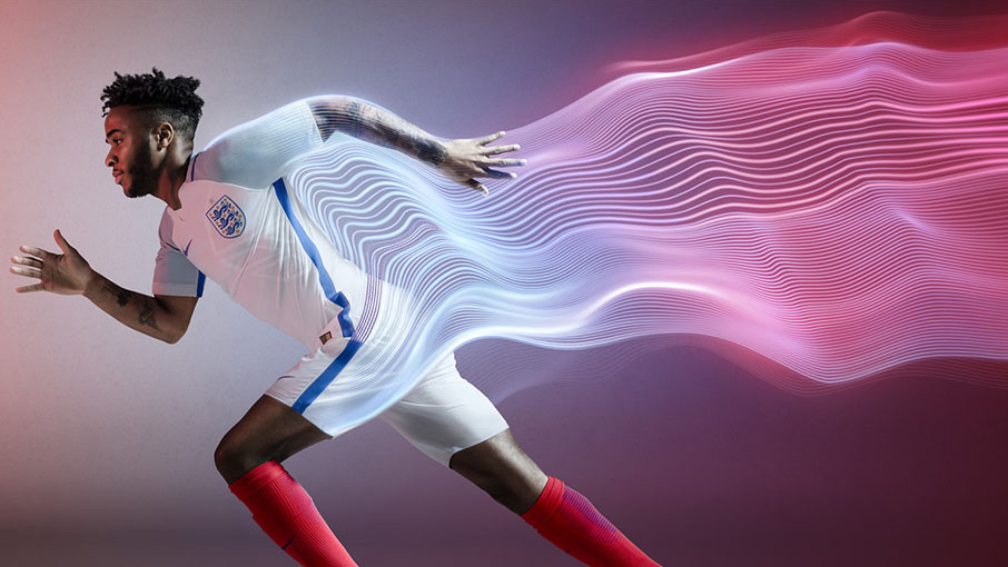 Engeland thuisshirt 2016-2017 - England Euro 2016 home kit