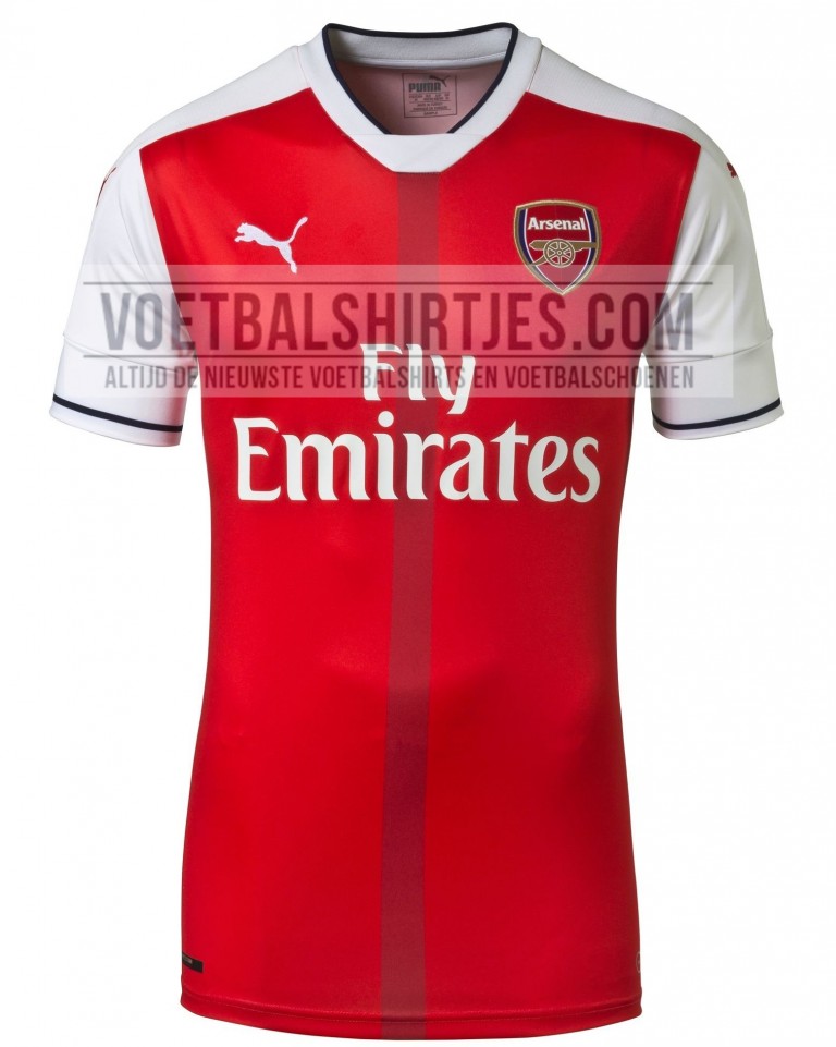 Arsenal uitshirt 2017 - Arsenal FC 16/17 away kit - Gunners kits