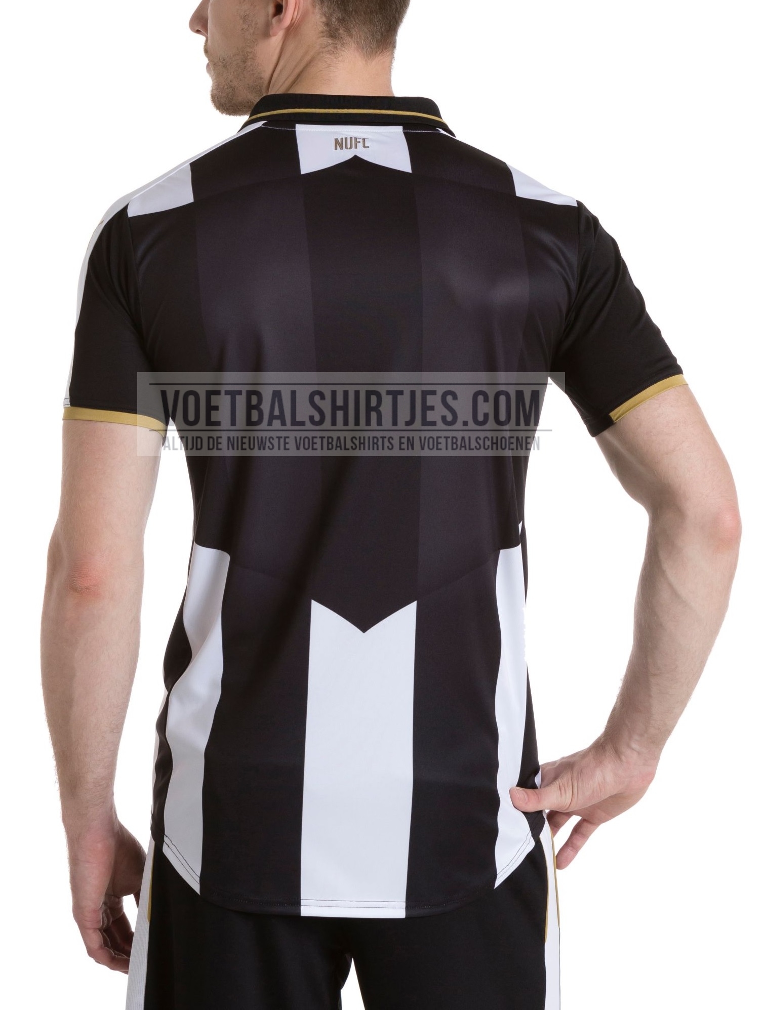 Newcastle United shirt 2017 - voetbalshirts- NUFC 2017 home kit