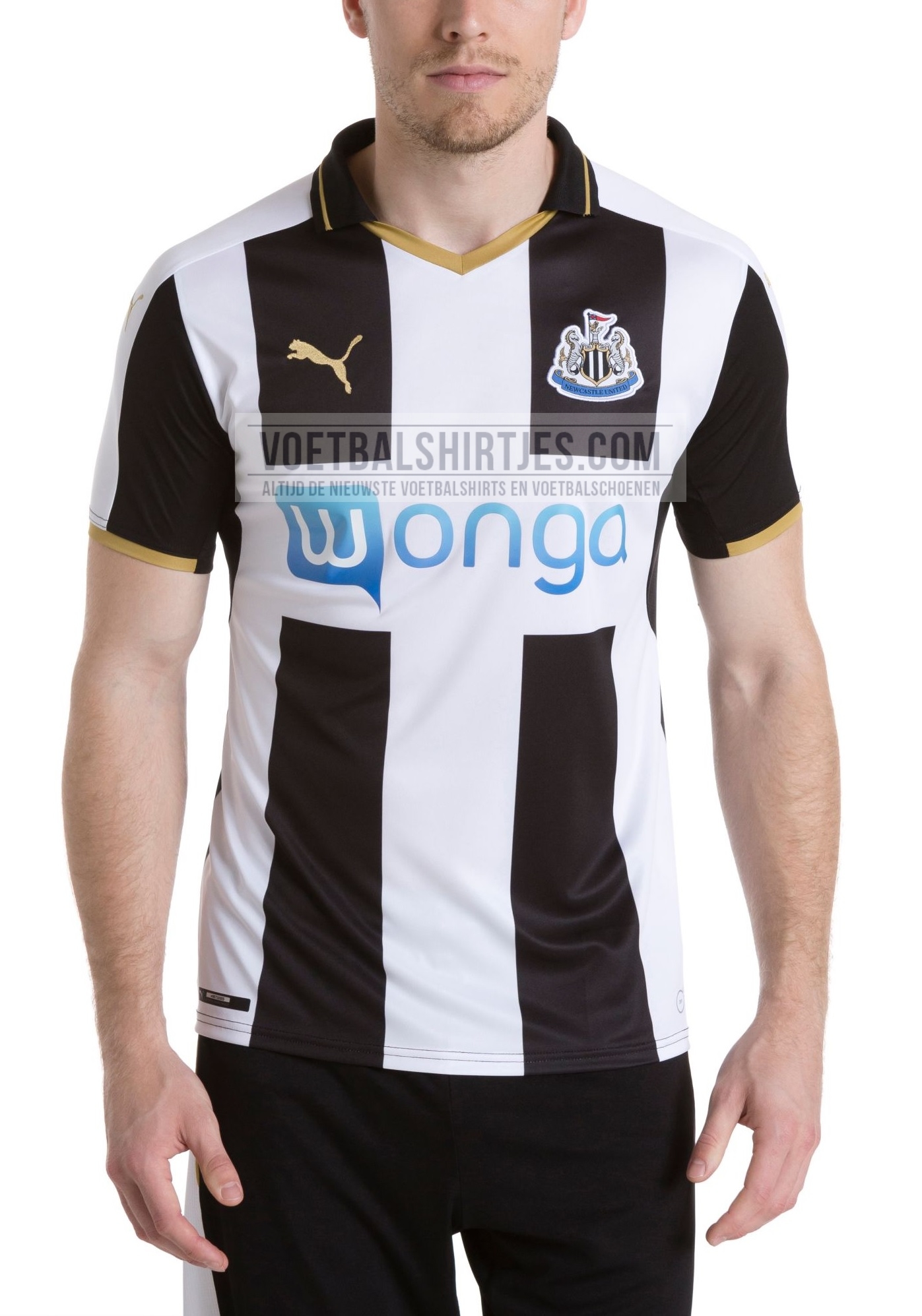Newcastle United shirt 2017 - voetbalshirts- NUFC 2017 home kit