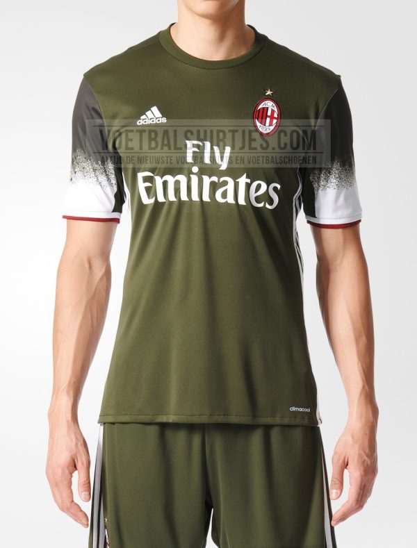 AC Milan third shirt 2017 - AC Milan 3rd kit 16-17 maglia milan