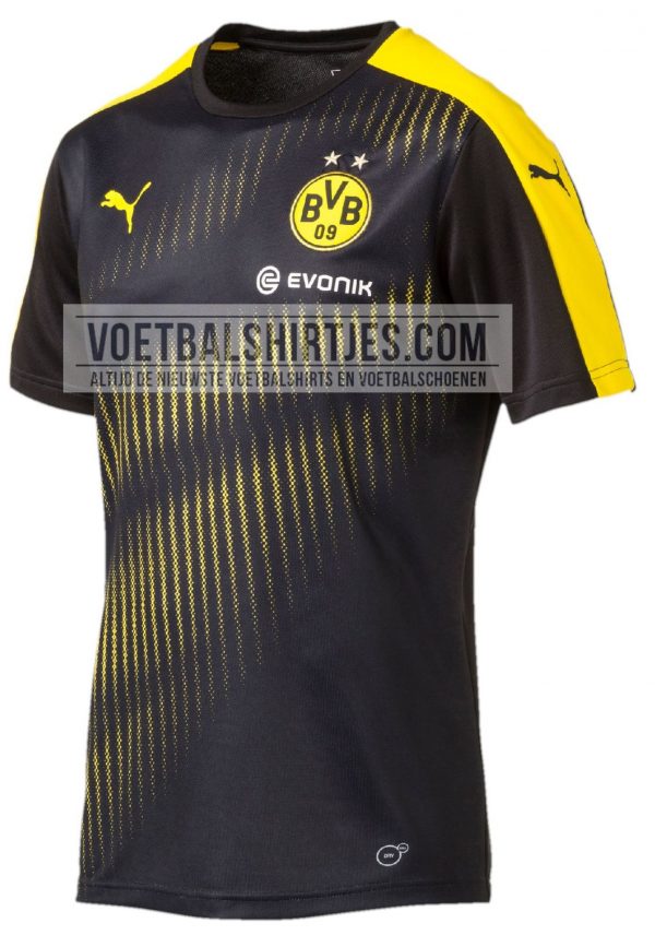 BVB training top 2017 black - Borussia Dortmund training top 2017 Puma