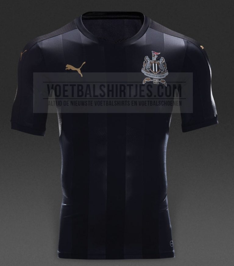 Newcastle United 17/18 third kit - NUFC 3rd kit 2018 - Blackout uitshirt